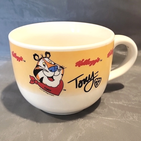 Kellogg's | Dining | The Kelloggs Tony The Tiger Soup Cereal Bowl Cup ...